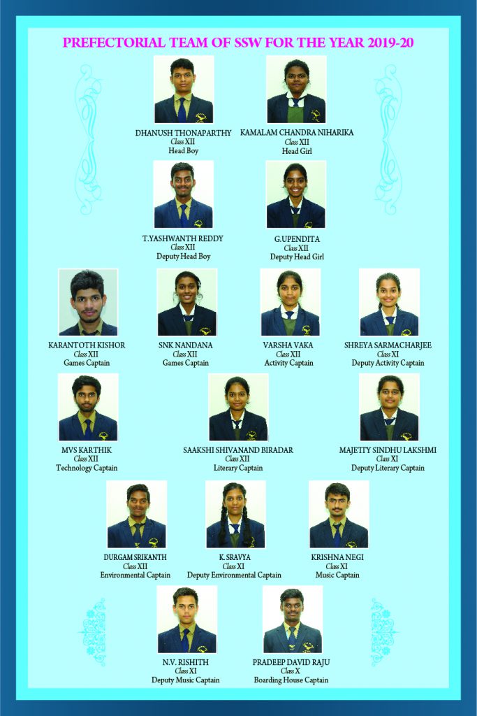 Senior School Prefectorial Board – Hyderabad Public School